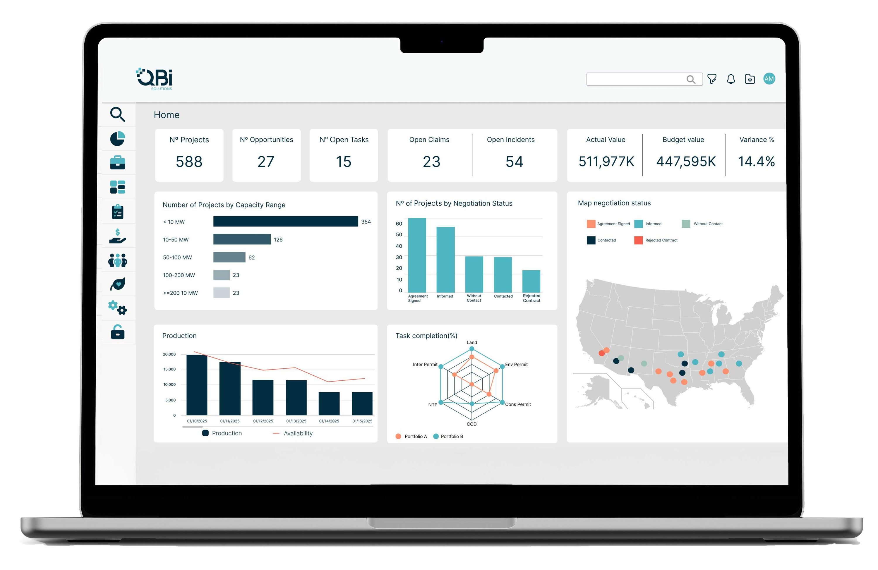 Business Management Software for Renewable Energy Companies | QBi